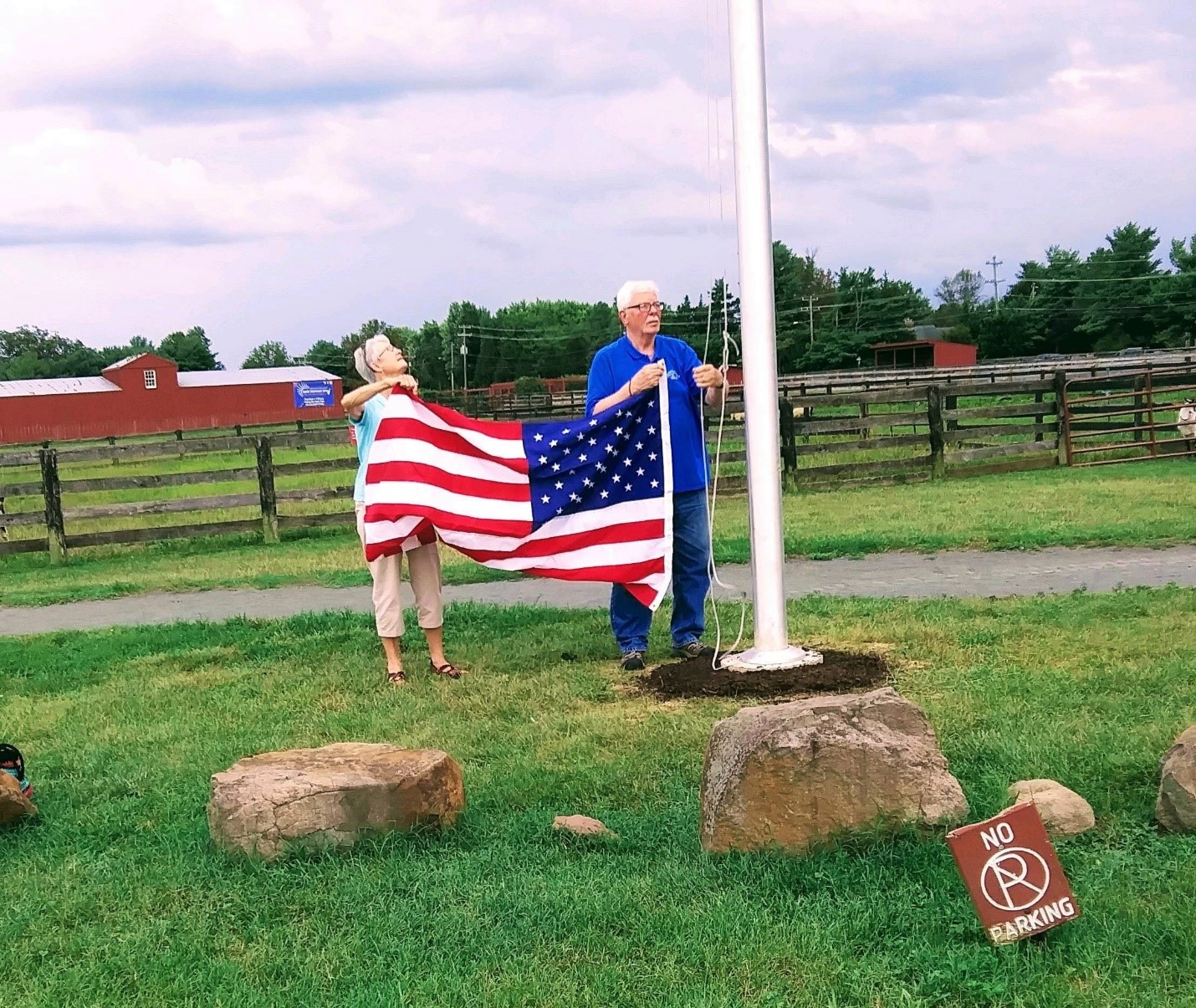 The U.S. Flag Flies Again at Frying Pan | Our Stories and Perspectives