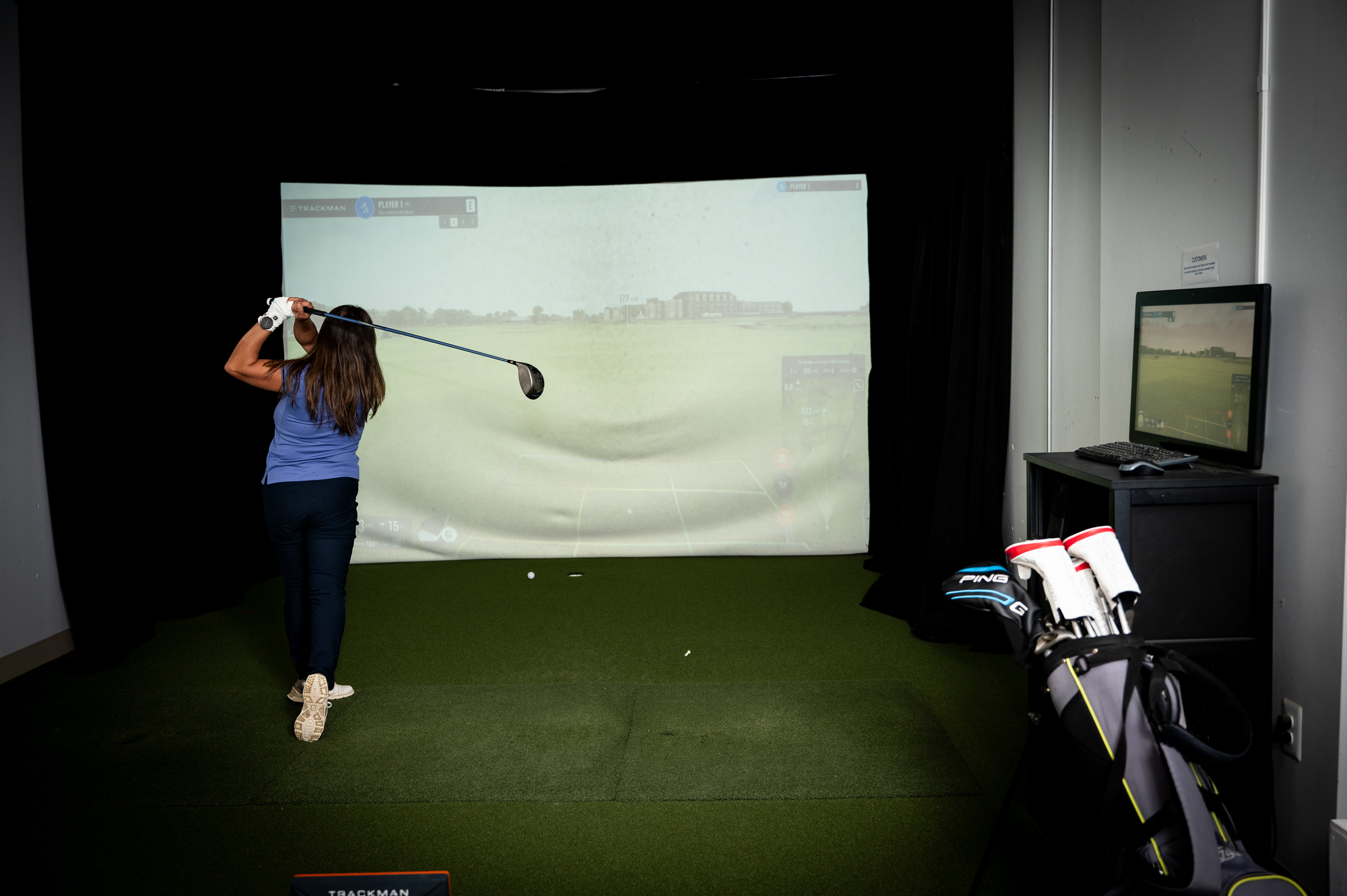 Golf Fairfax’s Indoor Hidden Gem: Trackman Takes Golf to the Next Level ...